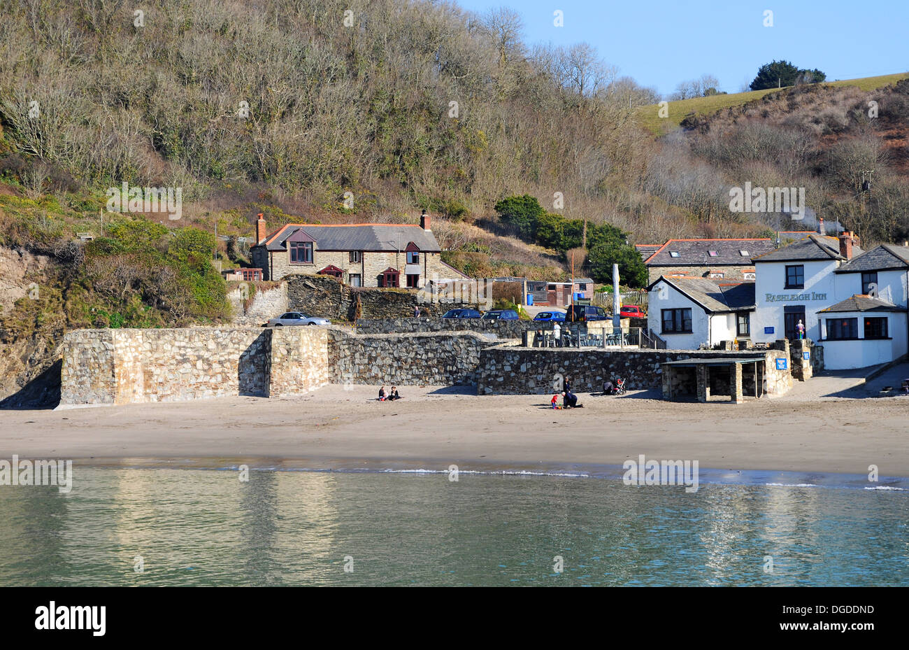 Polkerris beach hi-res stock photography and images - Alamy