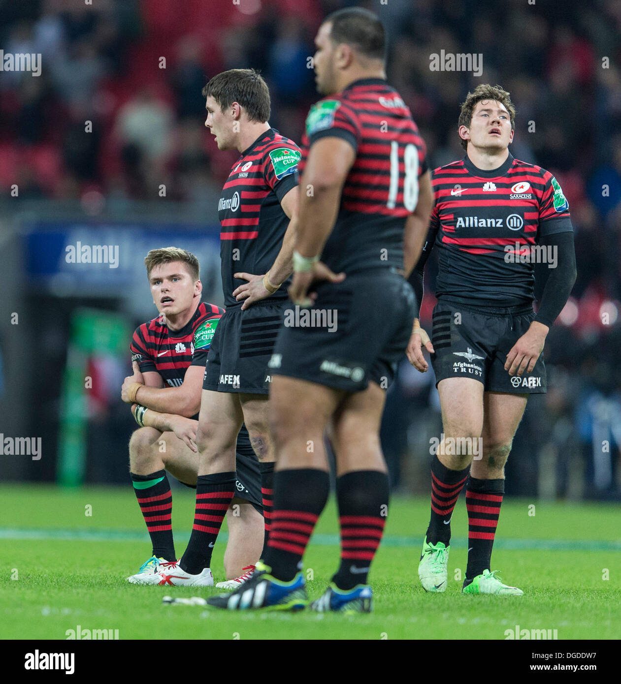 Saracens players hi-res stock photography and images - Alamy