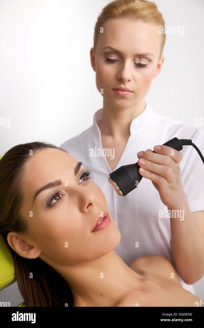 Woman cosmetics care hi-res stock photography and images - Alamy