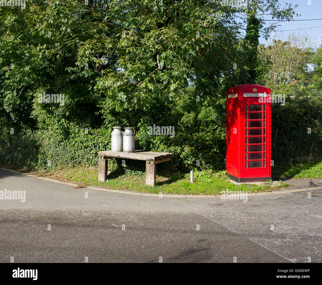 Crantock Village in Cornwall Stock Photo - Alamy