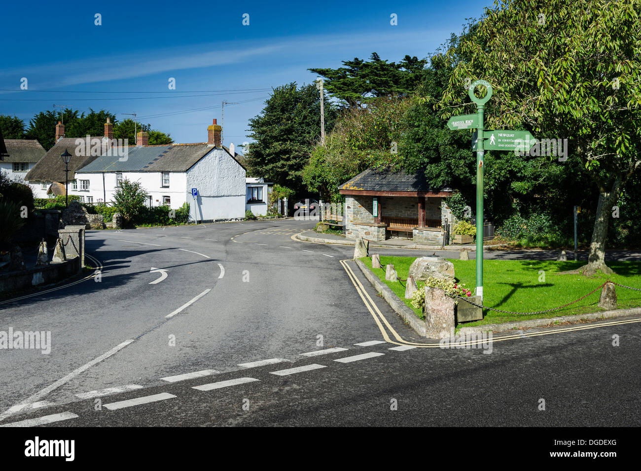 Crantock Village High Resolution Stock Photography and Images - Alamy