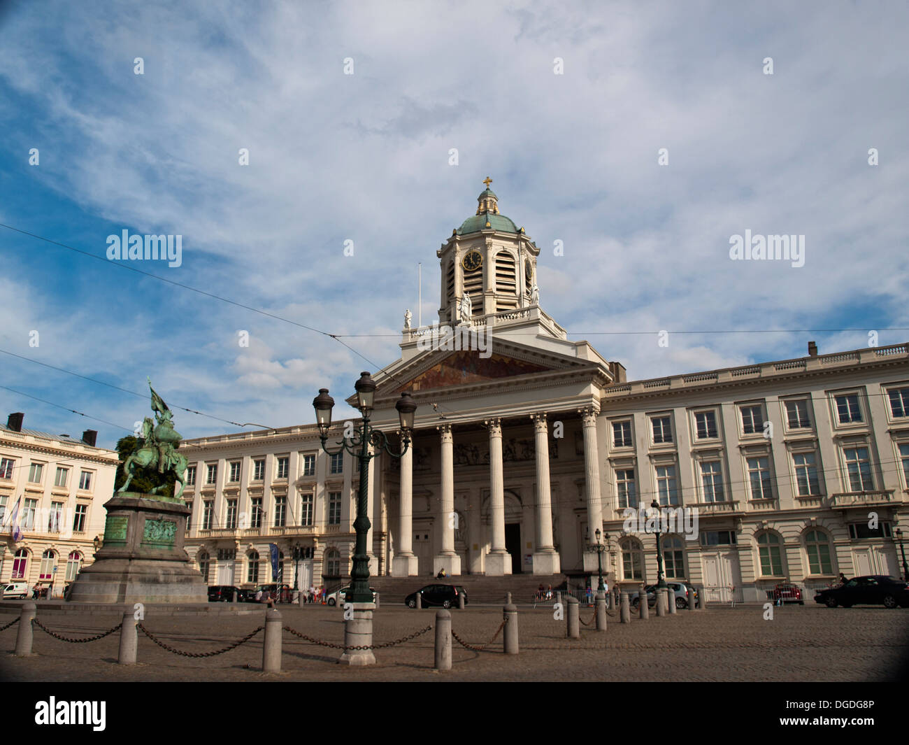 Brussels Place Royale Stock Photo - Alamy