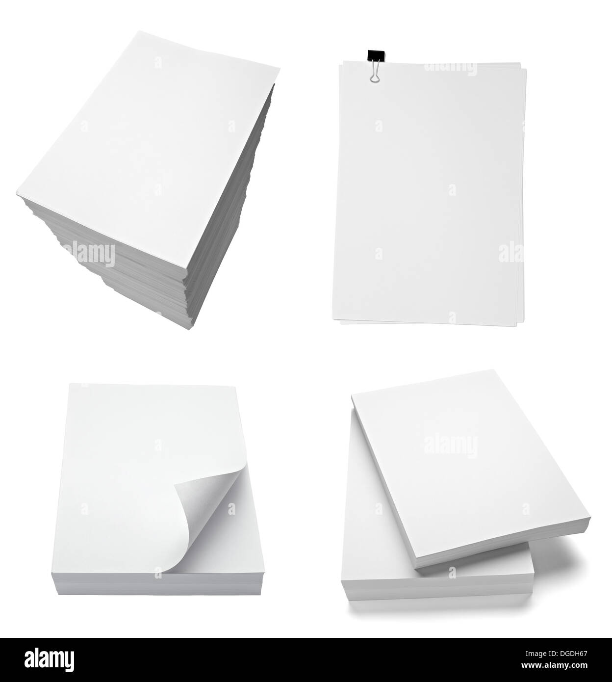 stack of papers Stock Photo - Alamy