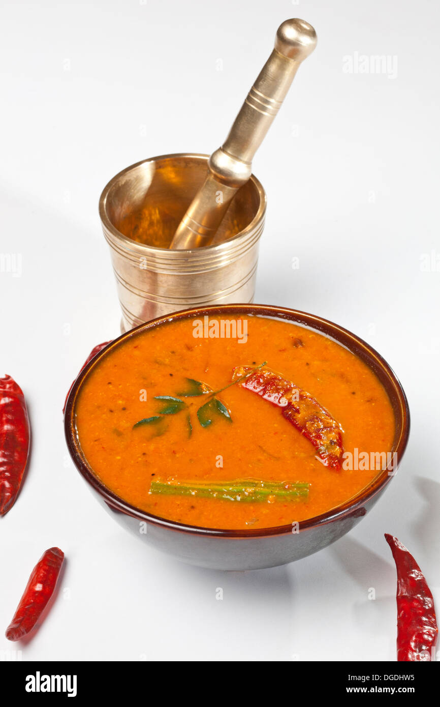 Sambar is a traditional South Indian curry made up of dal and ...