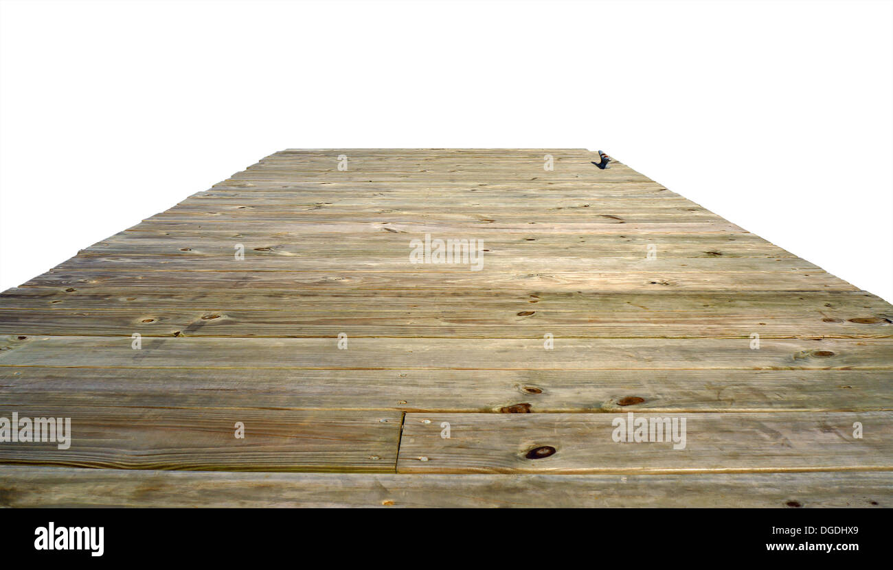 Boat dock isolated on white background Stock Photo - Alamy