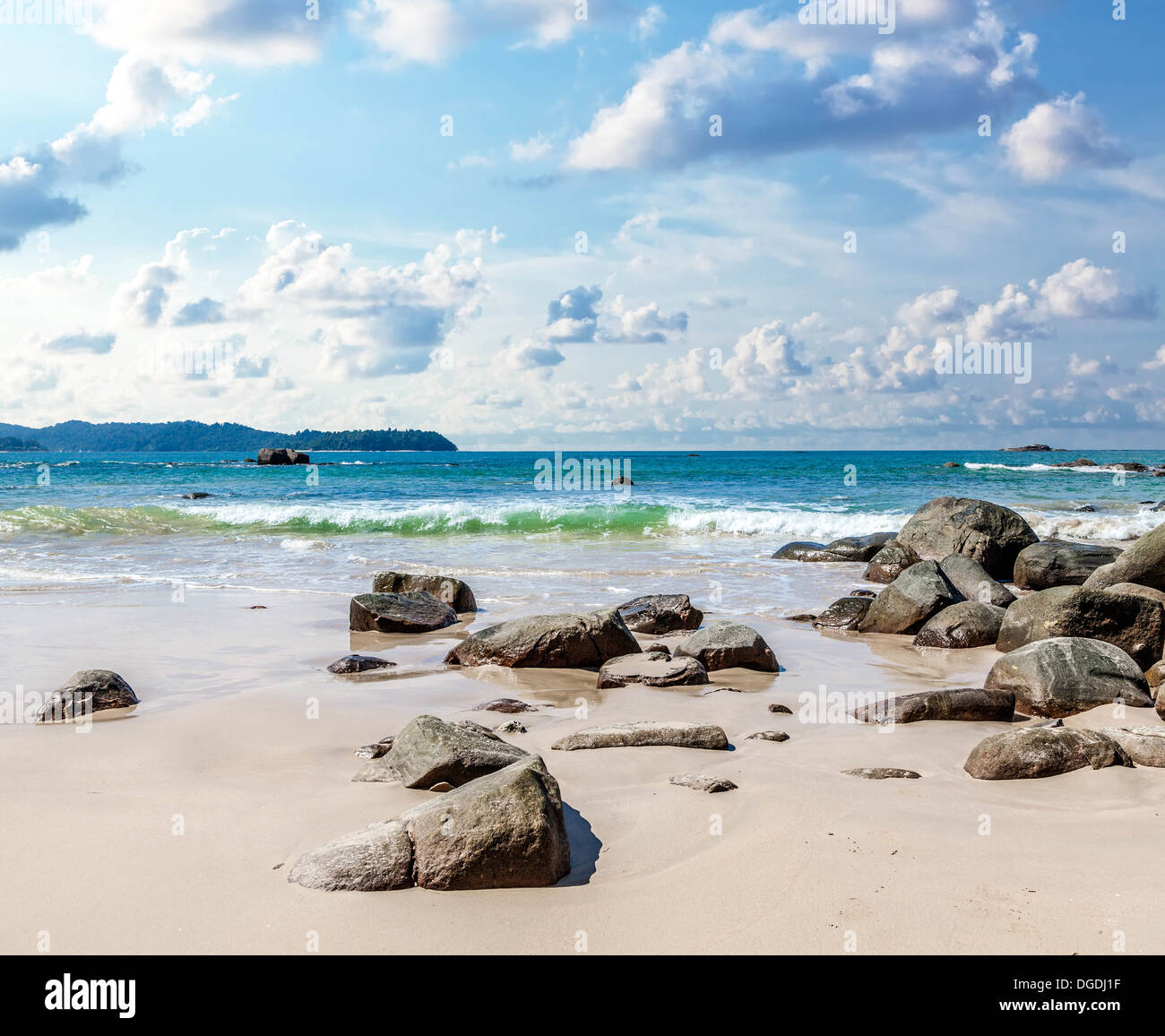 Beautiful sea landscape Stock Photo - Alamy