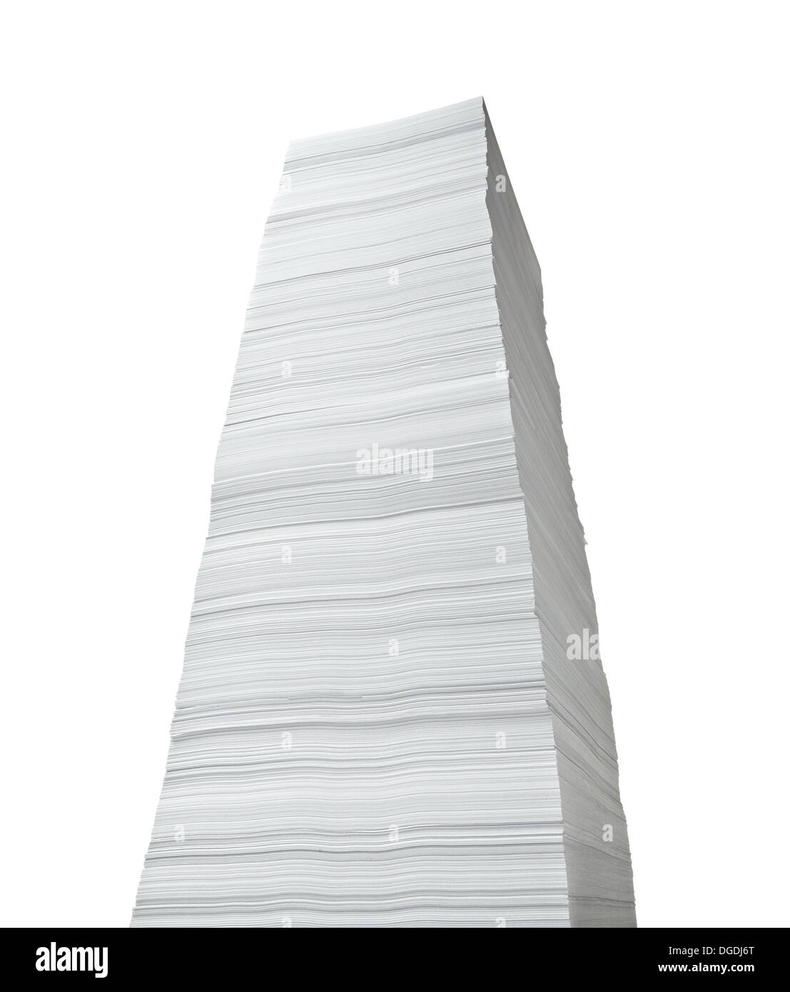 Tall stack of papers hi-res stock photography and images - Alamy