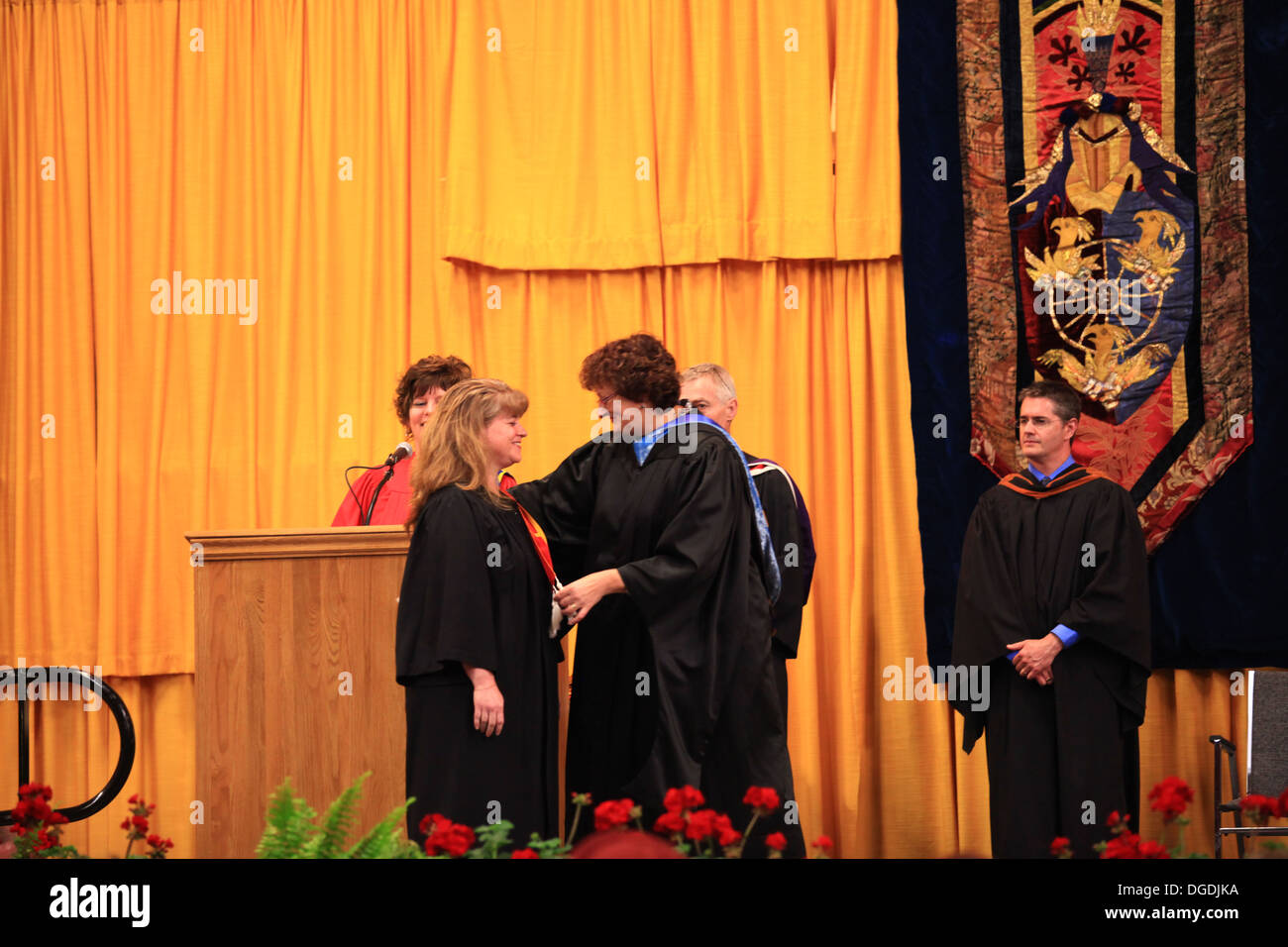 College convocation ceremony in Ontario, Canada Stock Photo - Alamy