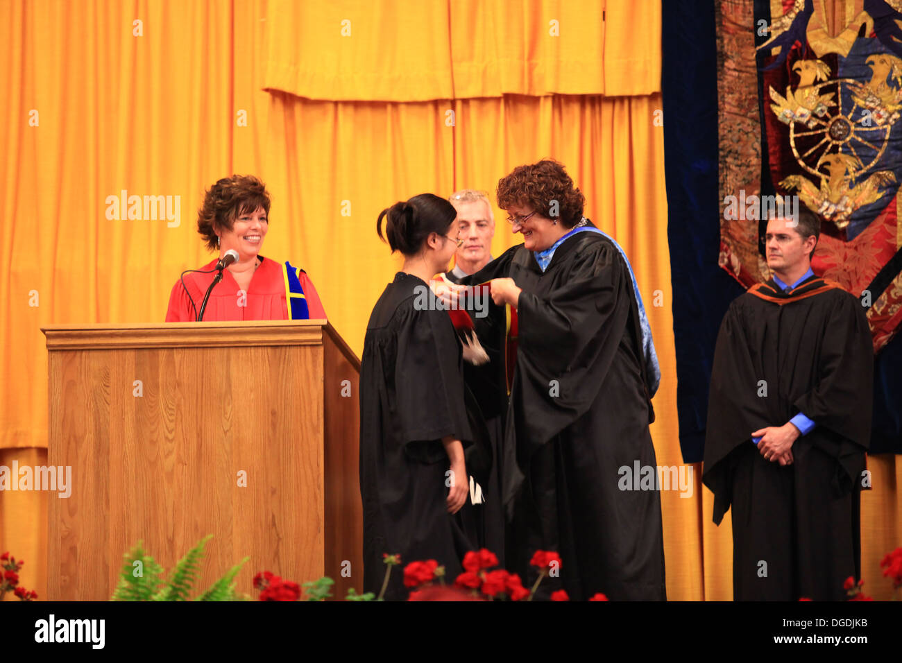 College convocation ceremony in Ontario, Canada Stock Photo - Alamy
