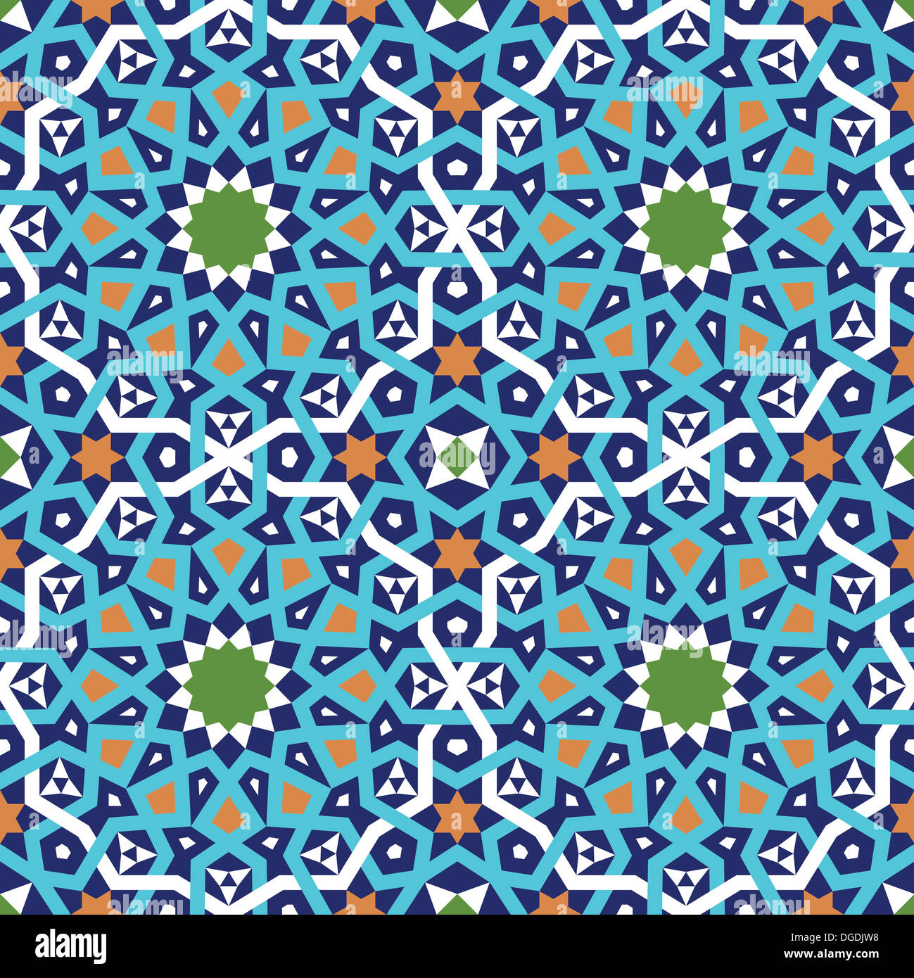 Arabic Seamless Pattern Stock Photo - Alamy