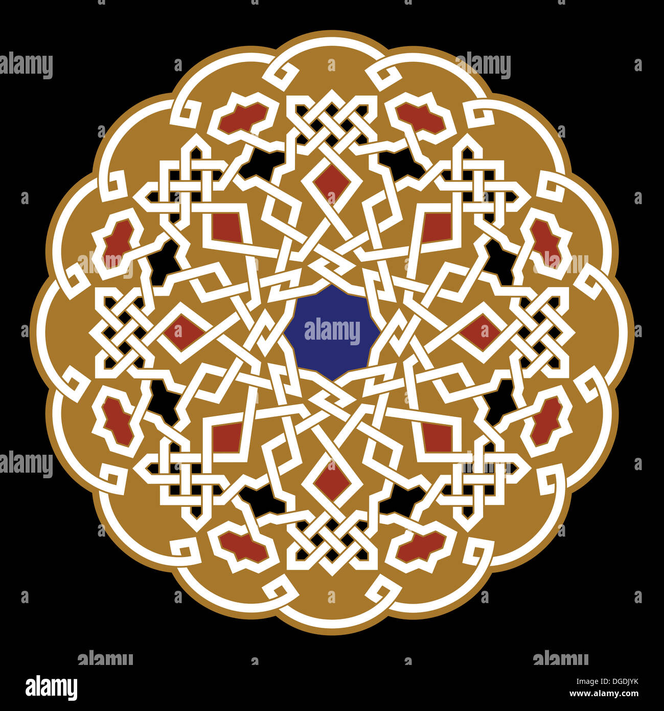 Traditional Arabic Ornament Stock Photo - Alamy