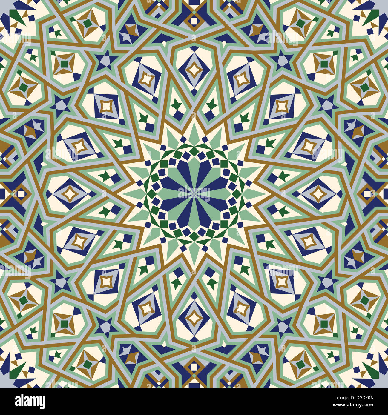Morocco Seamless Pattern Stock Photo - Alamy