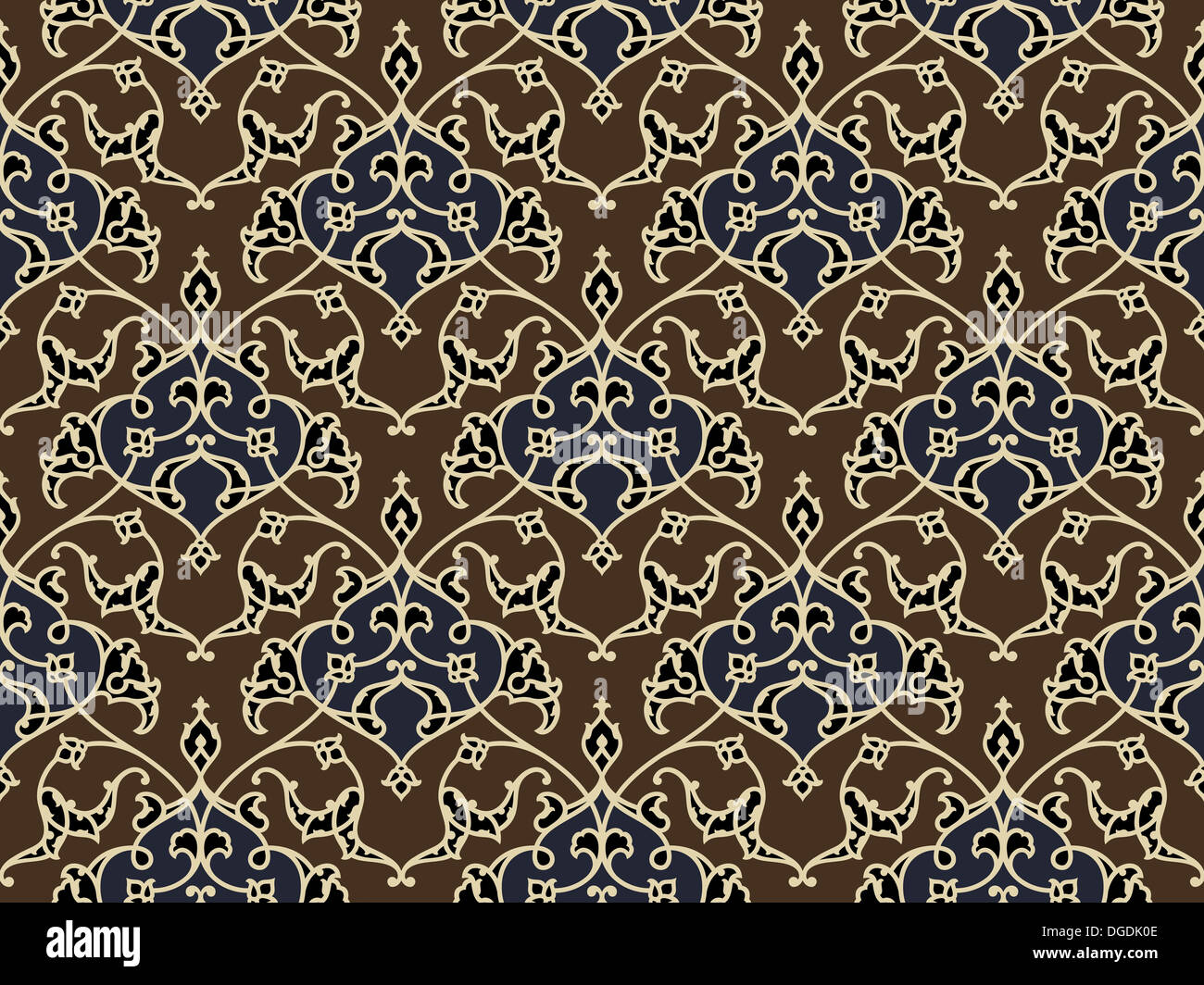 Arabic Seamless Pattern Stock Photo - Alamy