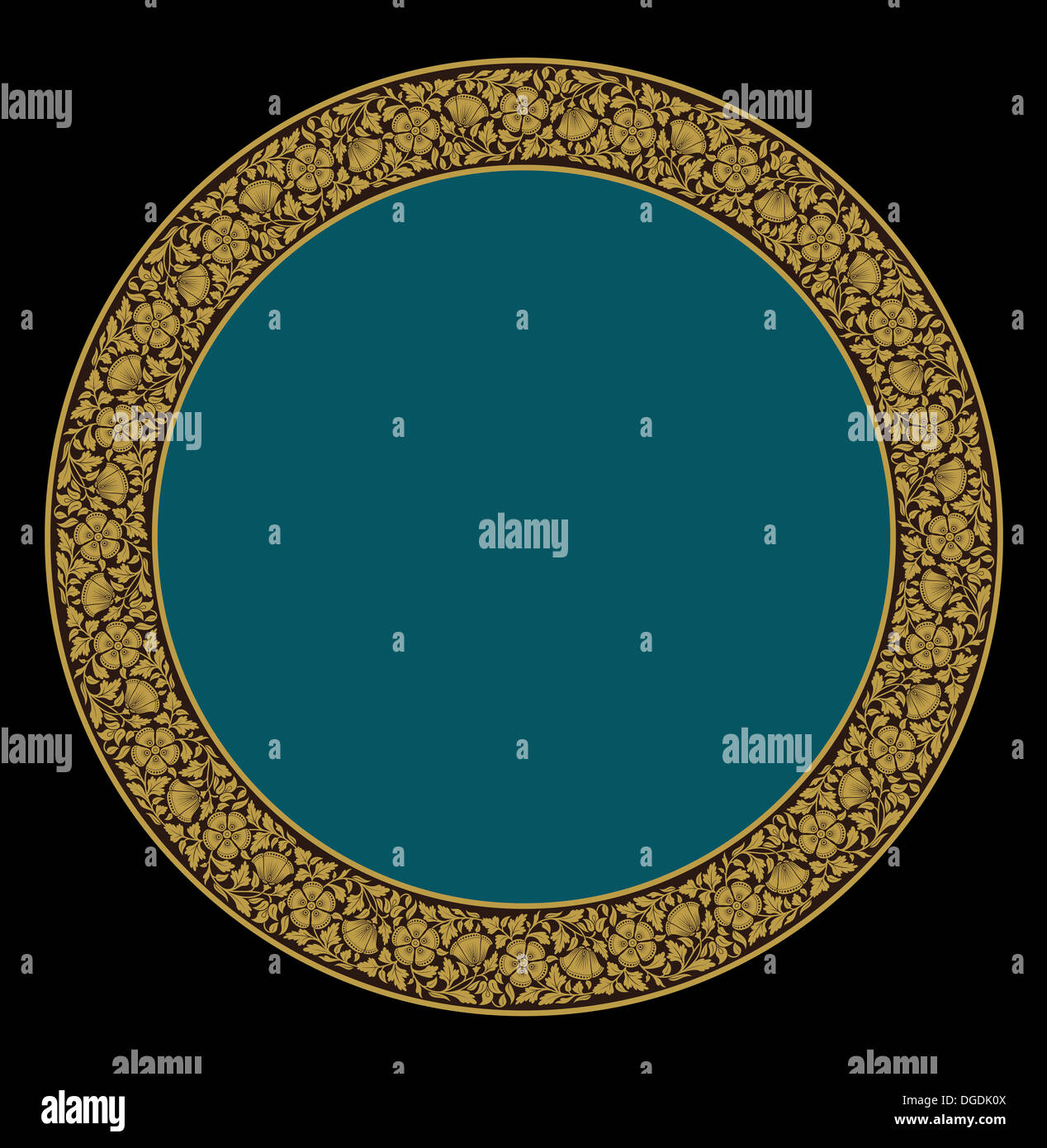 Classic Circle Frame Stock Photo - Alamy