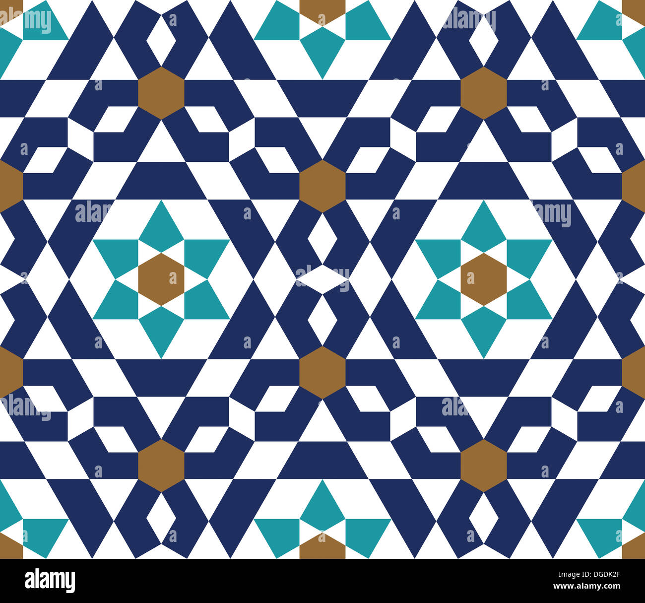 Morocco Seamless Pattern Stock Photo - Alamy
