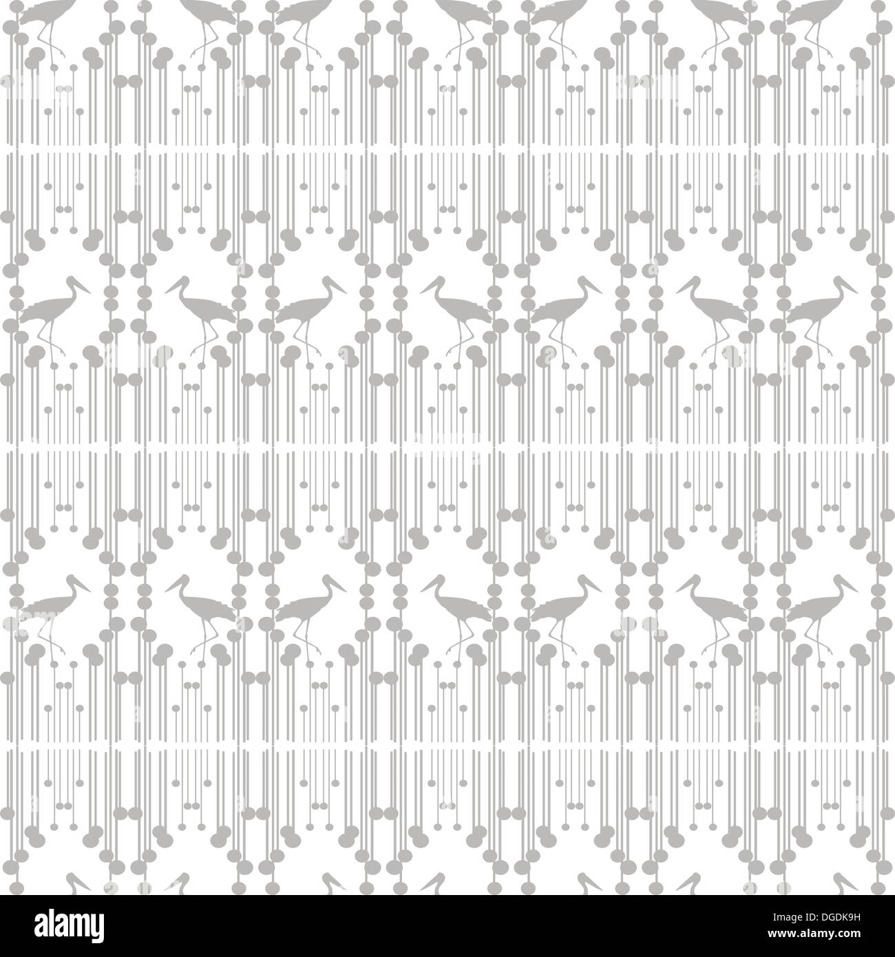 Japanese style pattern seamless Black and White Stock Photos & Images ...