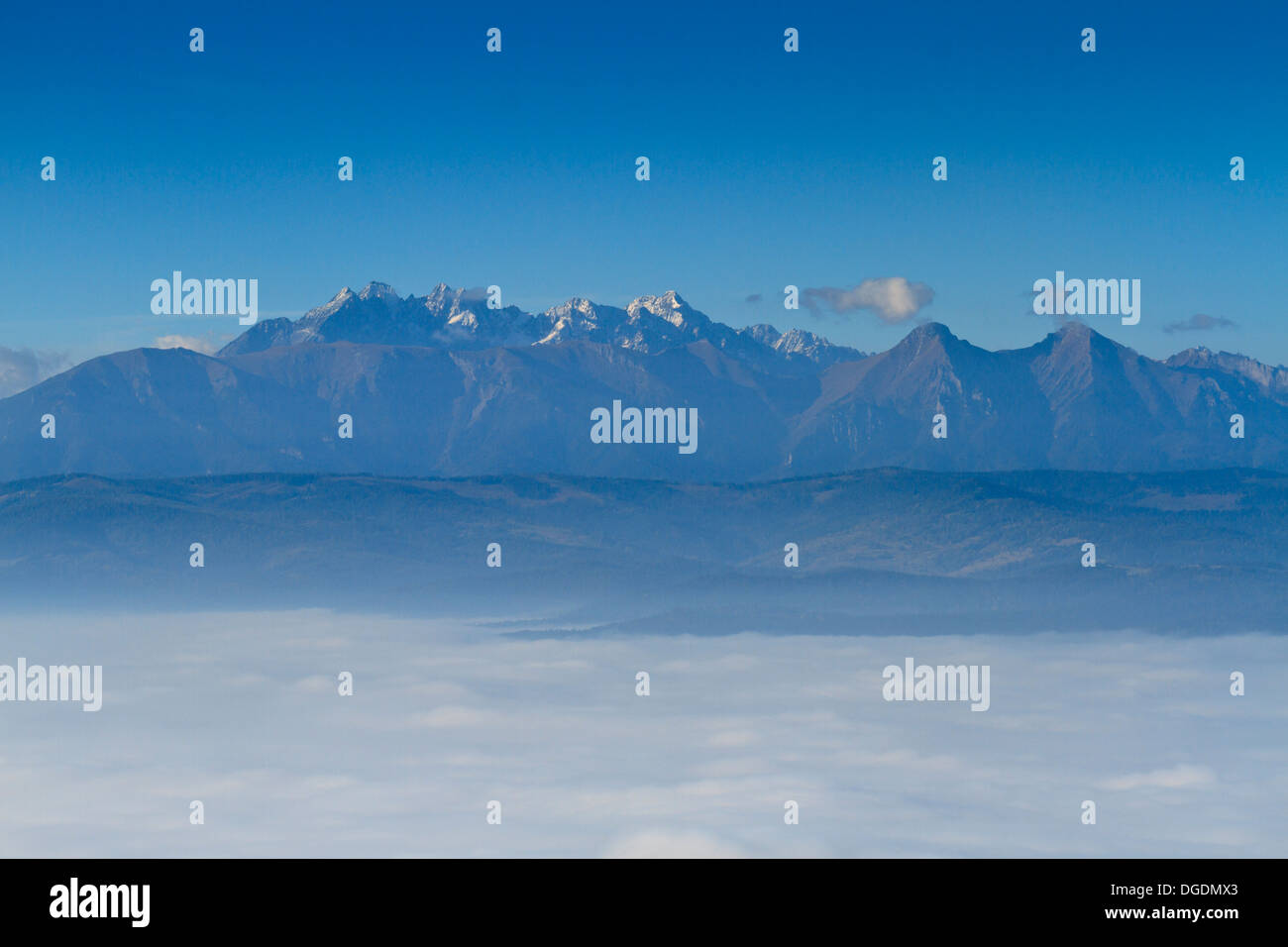 Tatra mountain range above hi-res stock photography and images - Alamy