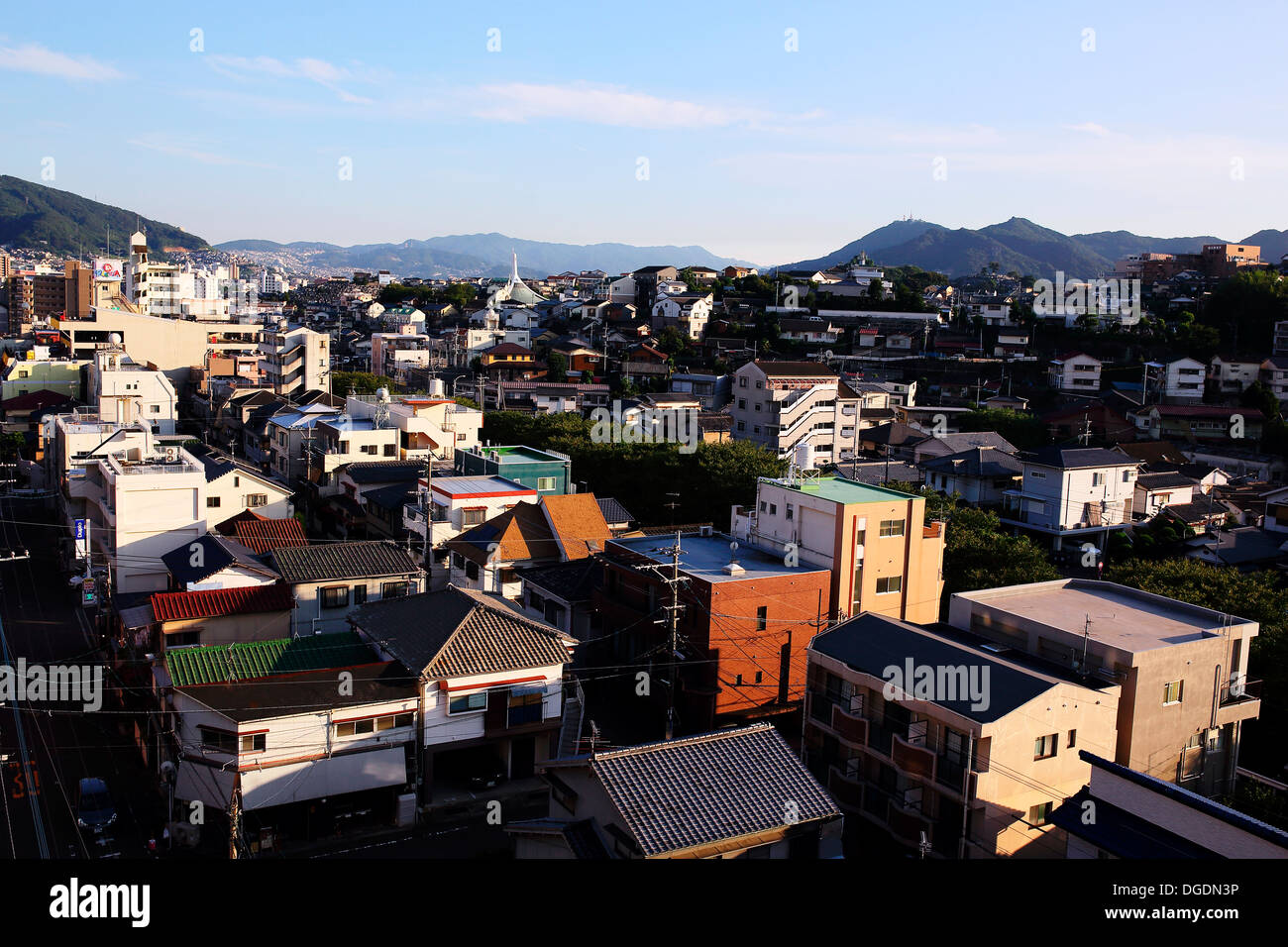 Nagasaki aerial hi-res stock photography and images - Alamy