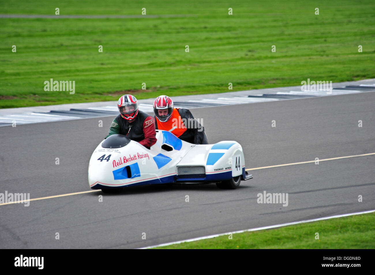 Ty Croes Anglesey Circuit Anglesey North Wales Uk Racing Motorbike Side ...