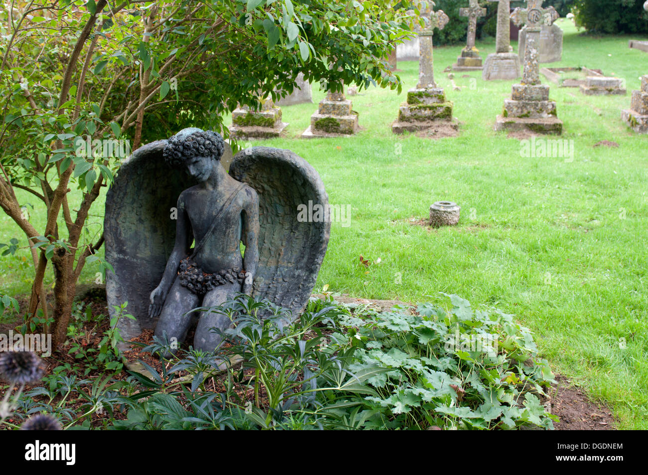 Memorial in Holy Trinity (Sibford Gower) churchyard, Burdrop ...