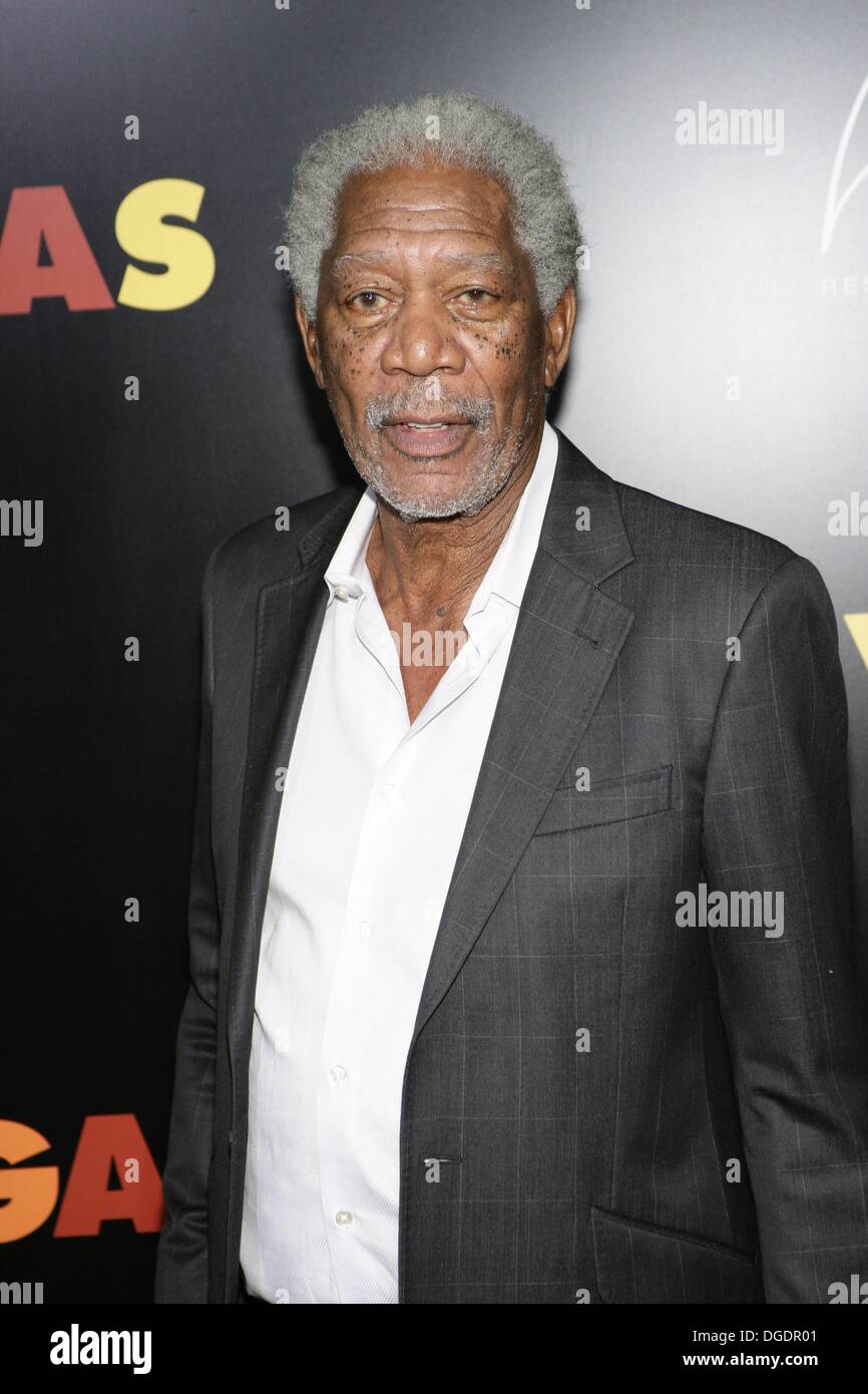 Las Vegas, NV, USA. 18th Oct, 2013. Morgan Freeman at the after-party ...
