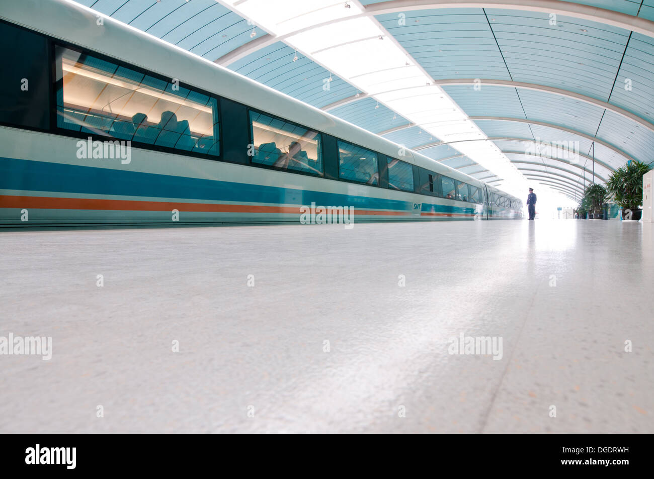 Shanghai Maglev Train also called Shanghai Transrapid - magnetic ...