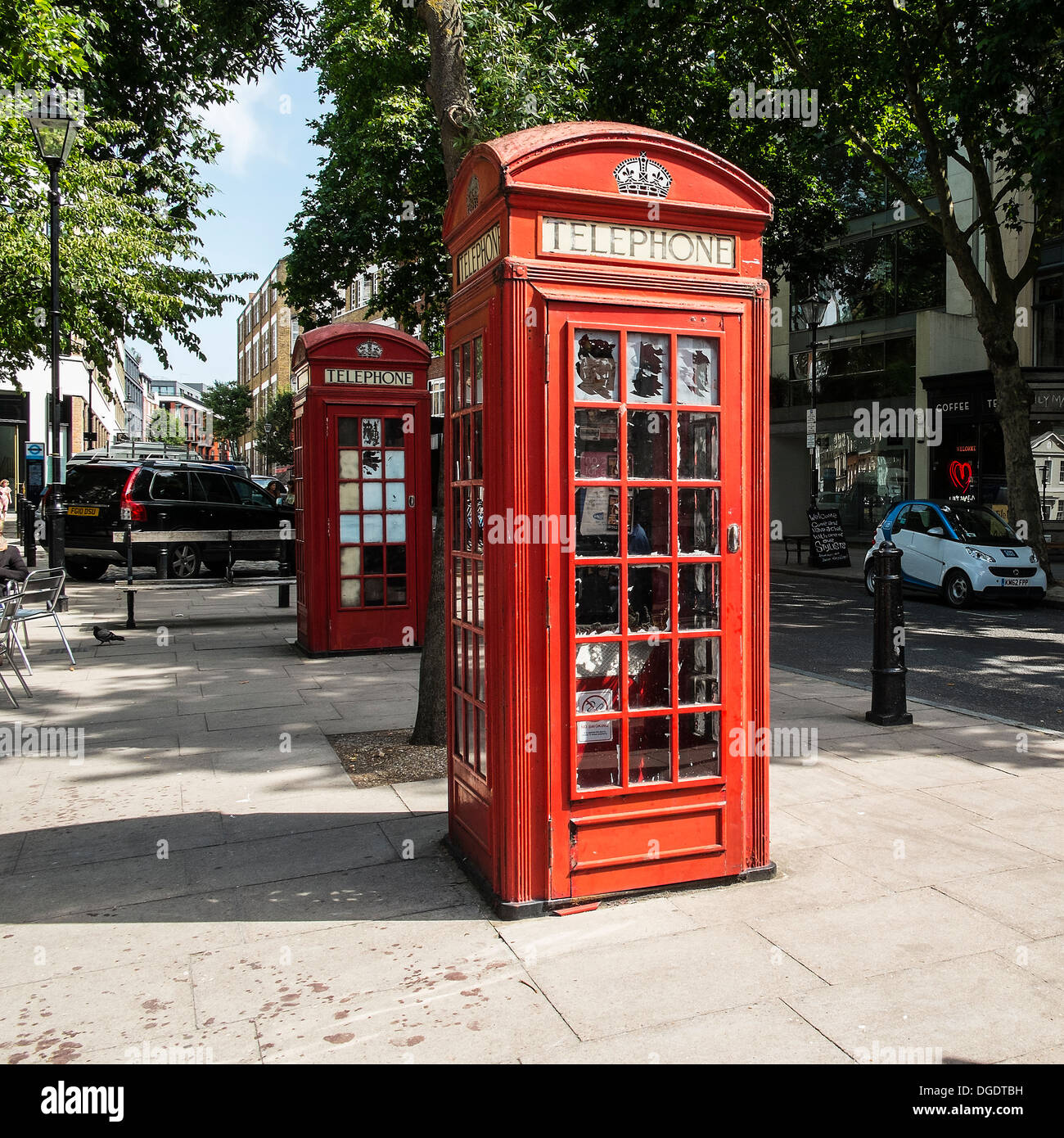 Red Photo Boxes Stock Photo - Alamy