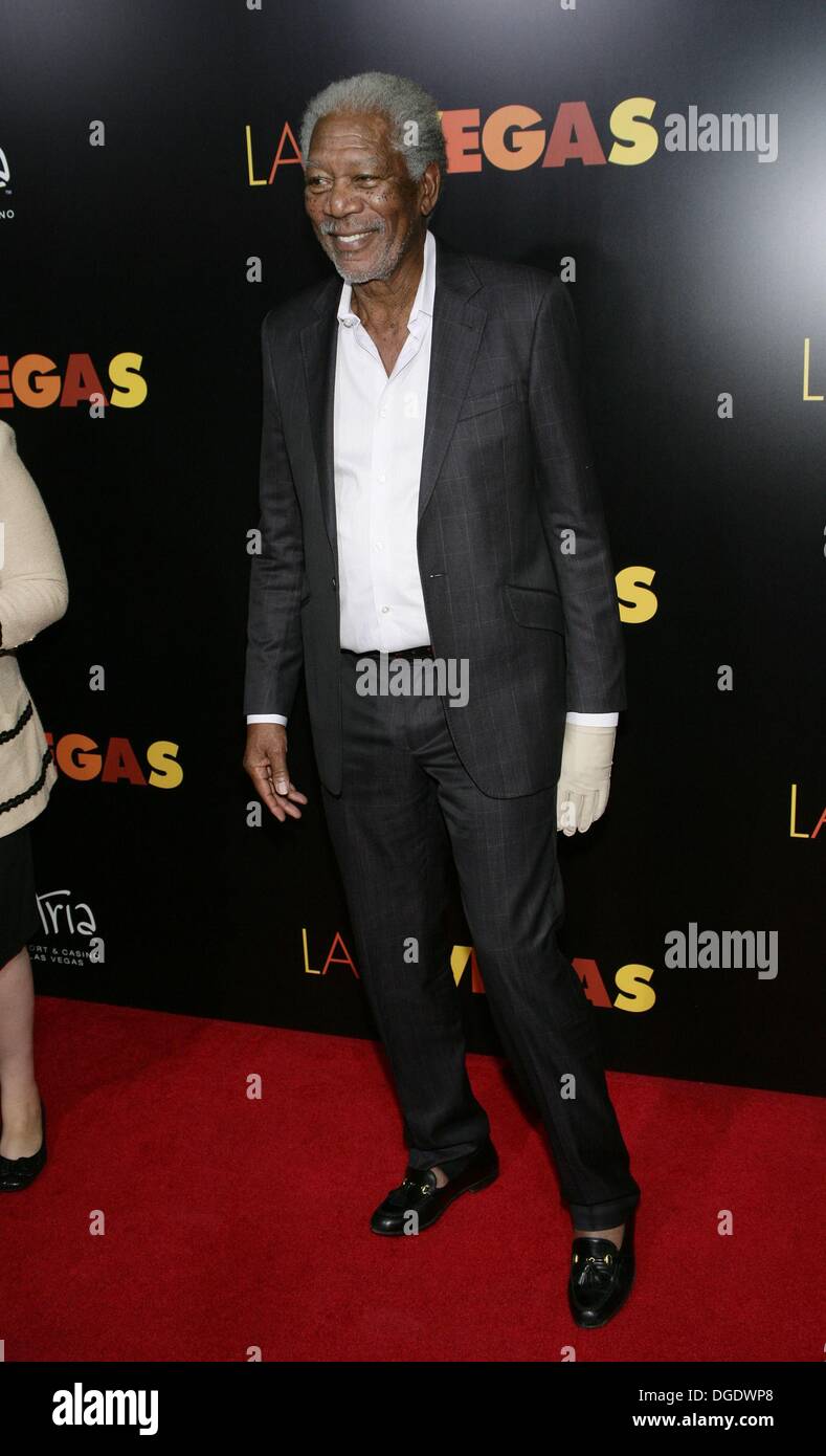 Las Vegas, NV, USA. 18th Oct, 2013. Morgan Freeman at the after-party ...