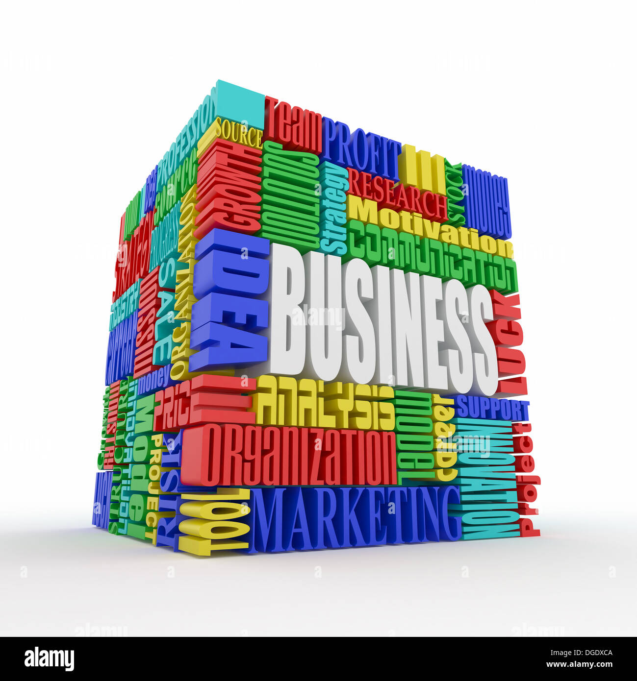 What is a business. The concept of the words on white isolated ...