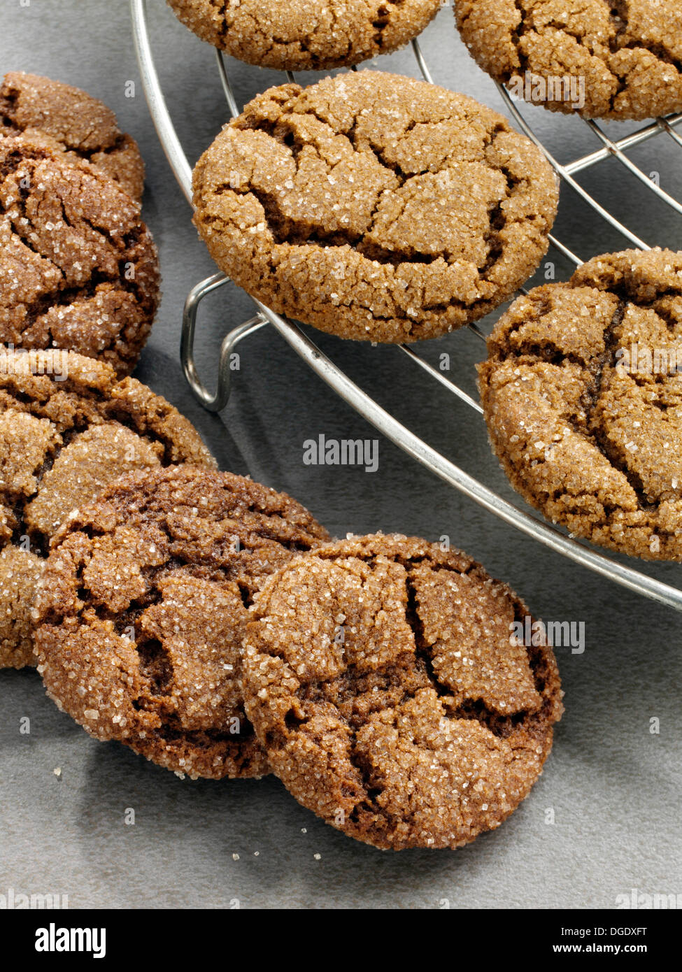 Vegetarian molasses cookies hi-res stock photography and images - Alamy