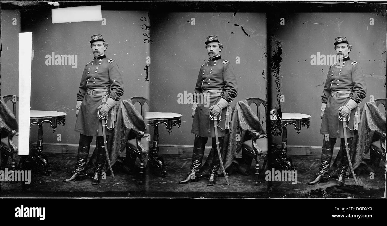 General Morgan, a member of General Hancock’s staff, is pictured ...