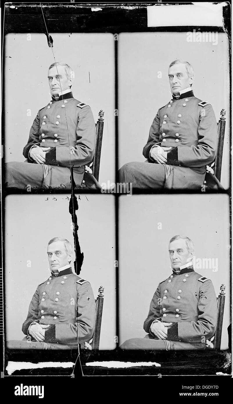 A portrait of General Robert Anderson, known for his leadership during ...