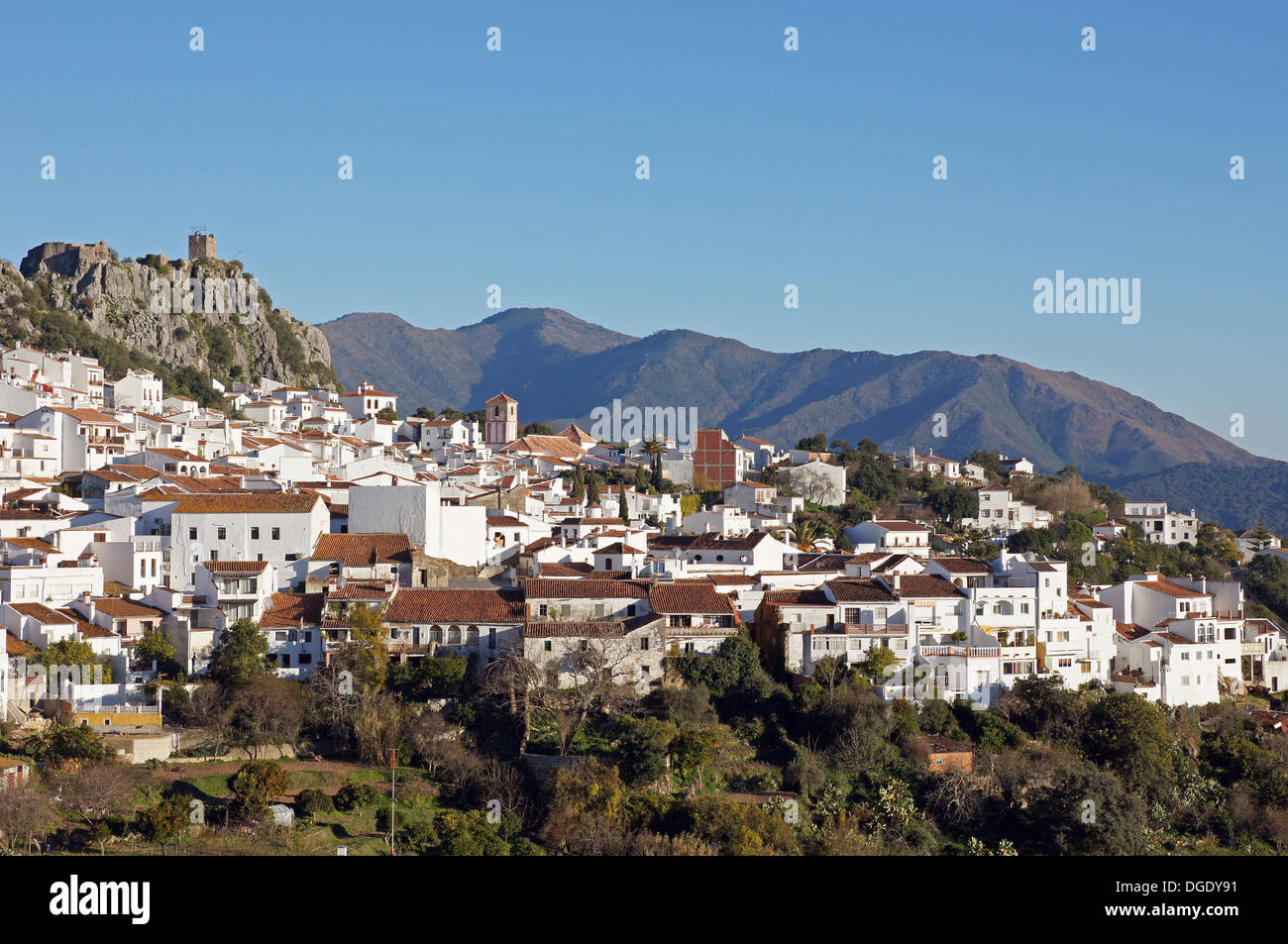 Gaucin in Spain Stock Photo - Alamy