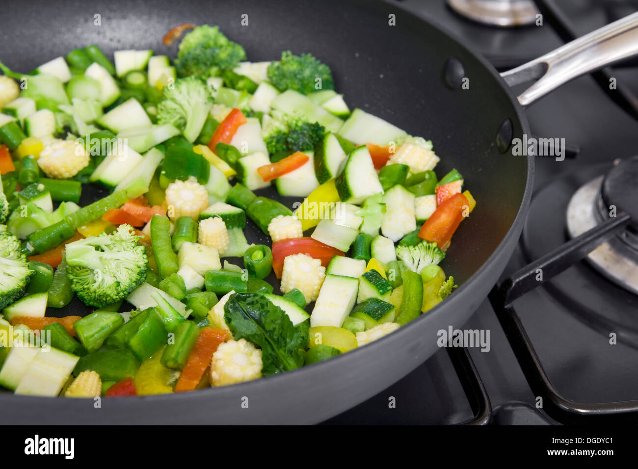 In pan vegetables in pan hi-res stock photography and images - Alamy
