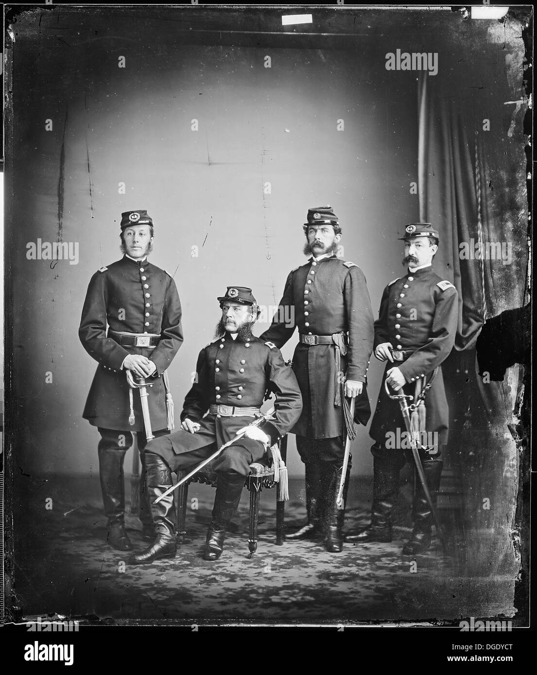 This image depicts General Samuel W. Crawford, a Union Army officer ...