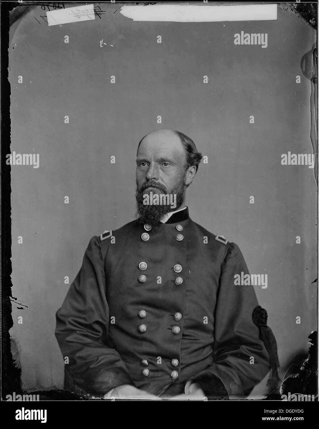A photograph or portrait of General Simon G. Griffin, a military figure ...