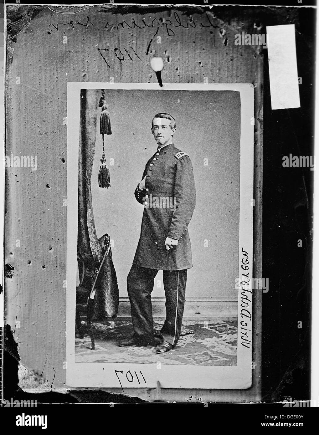 General Ulric Dahlgren is featured in this historical portrait, known ...