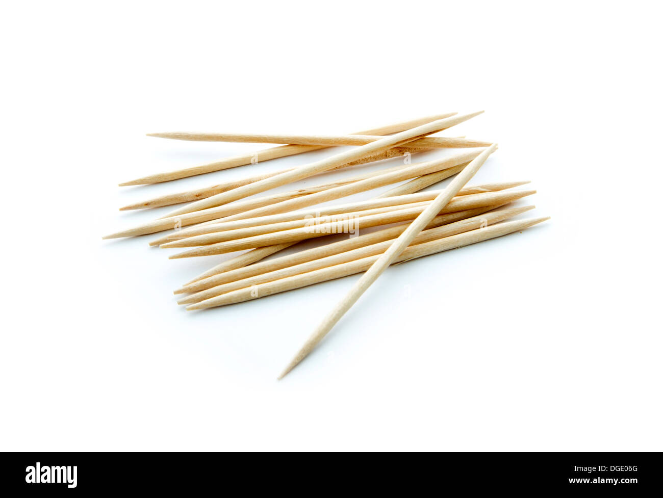 group of toothpicks isolated on white background Stock Photo - Alamy