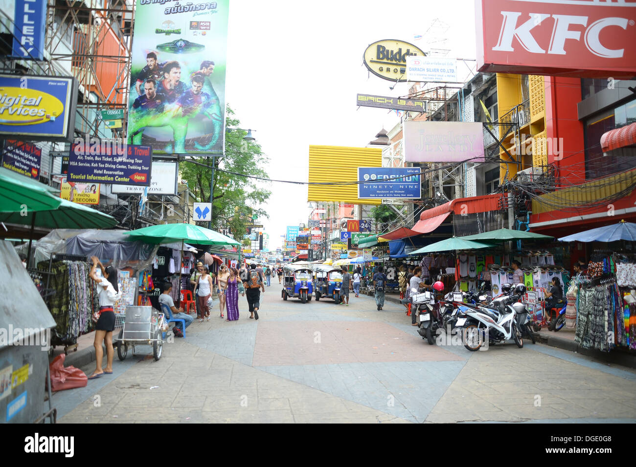 Khao San Road in Bangkok, Thailand Stock Photo - Alamy