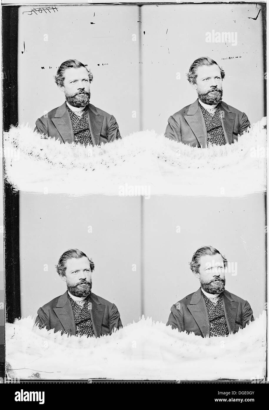 A formal portrait of a gentleman, showcasing traditional attire and ...