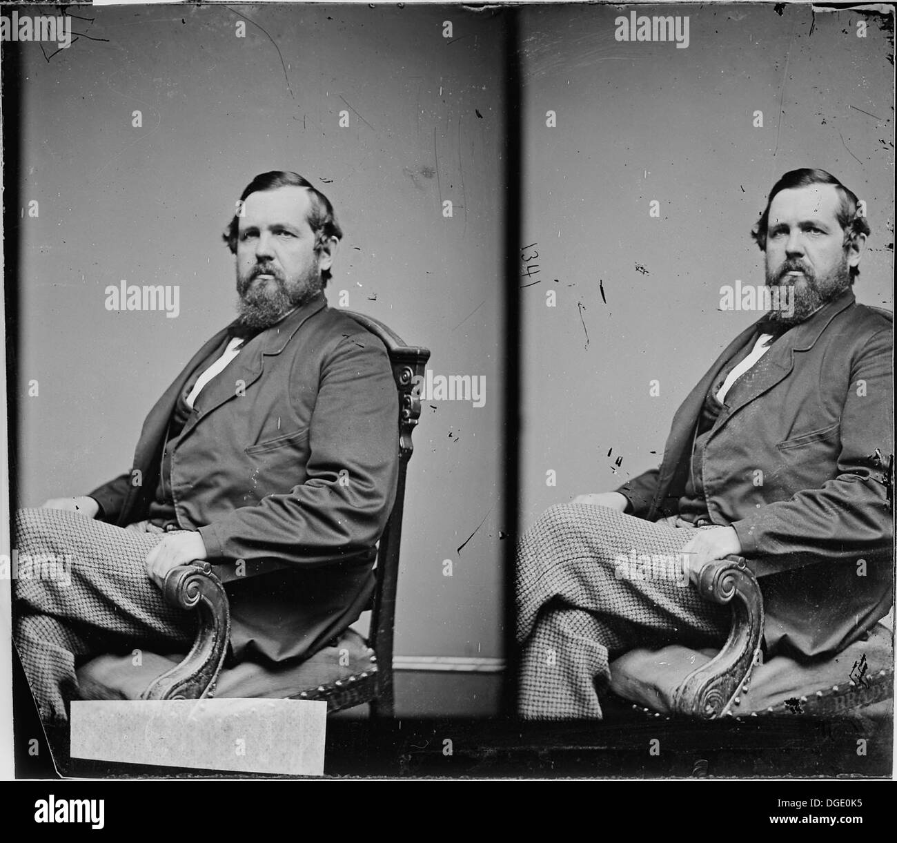 A portrait of a gentleman, likely from the early 20th century ...