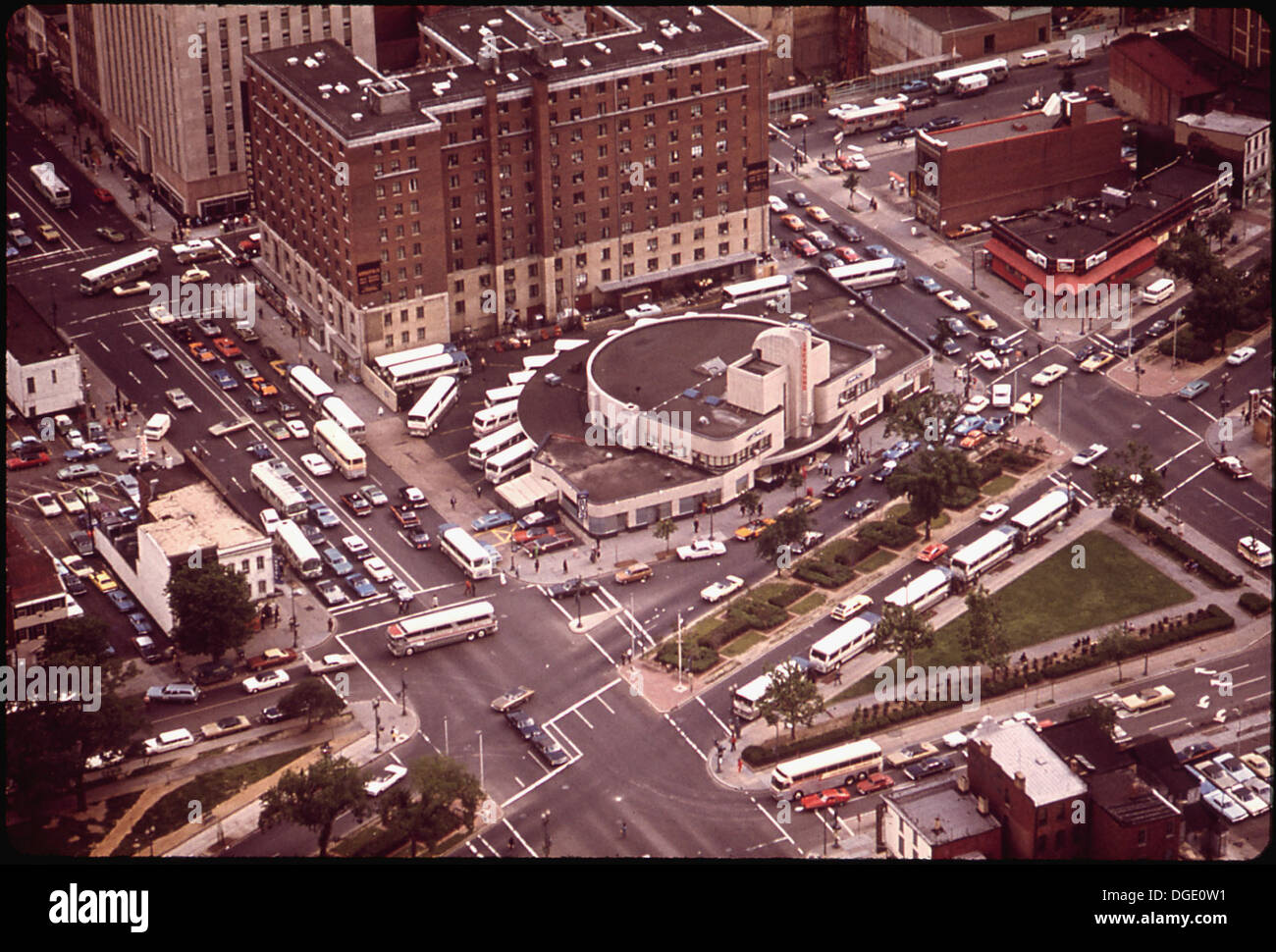 Historic greyhound bus terminal hi-res stock photography and images - Alamy