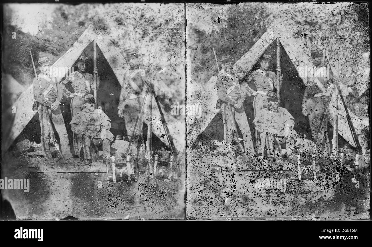 A group of soldiers from the 7th Infantry is shown, highlighting their ...