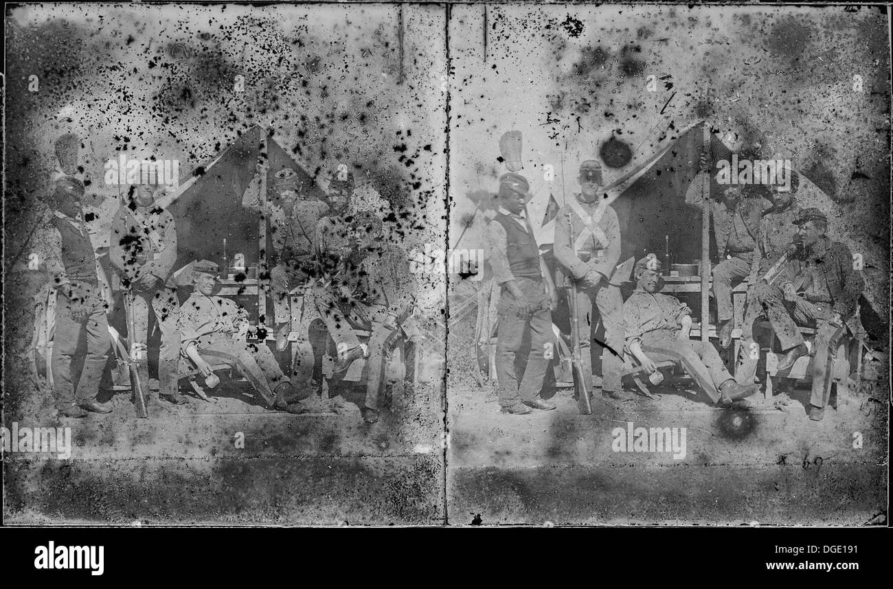 A group photo of soldiers from the 7th Infantry, known for their role ...