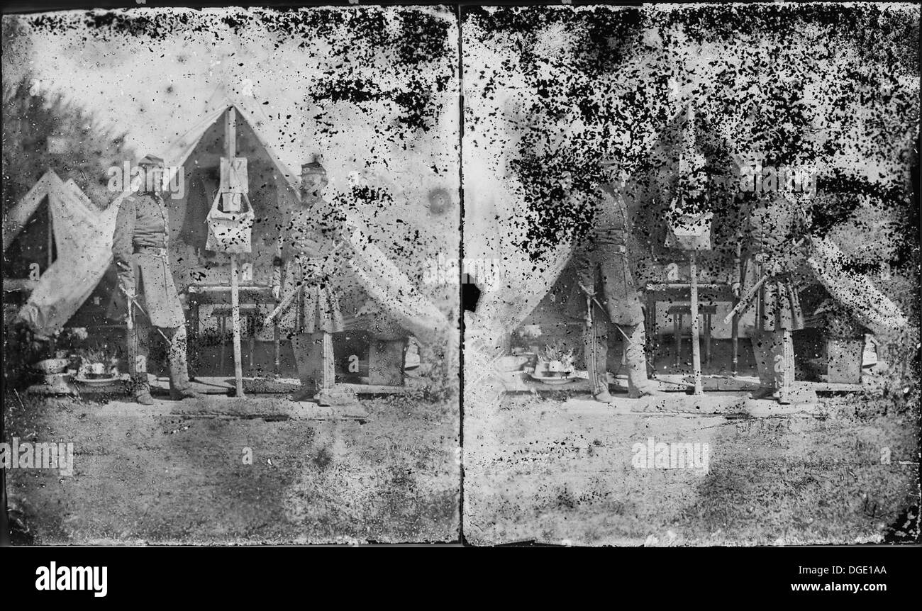 This image shows a group of soldiers from the 7th Infantry ...
