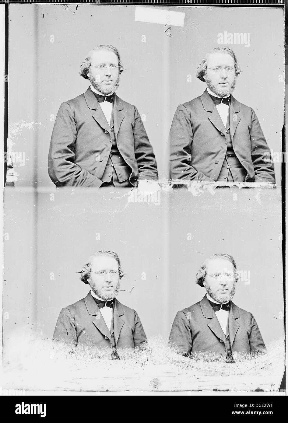 A portrait of Hon. Daniel W. Gooch, a prominent figure from ...
