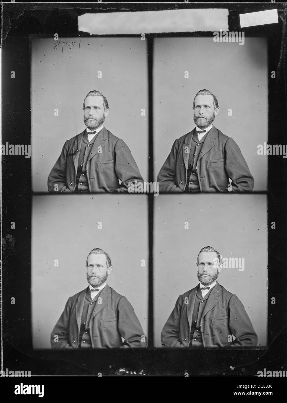 A portrait of Hon. George R. Latham, a Brigadier General from West ...