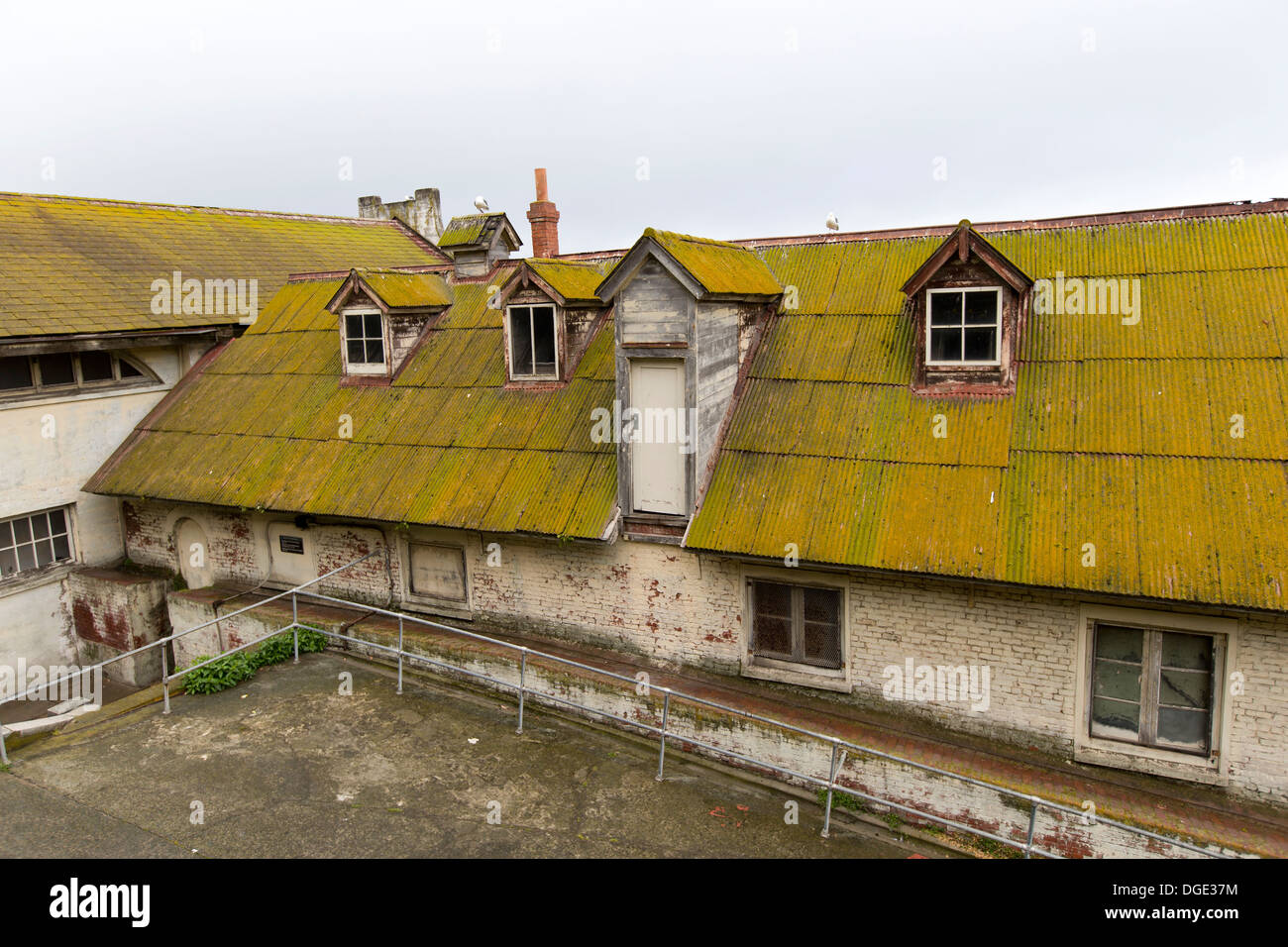 Alcatraz Guard House, Alcatraz Island, San Francisco Bay, California ...