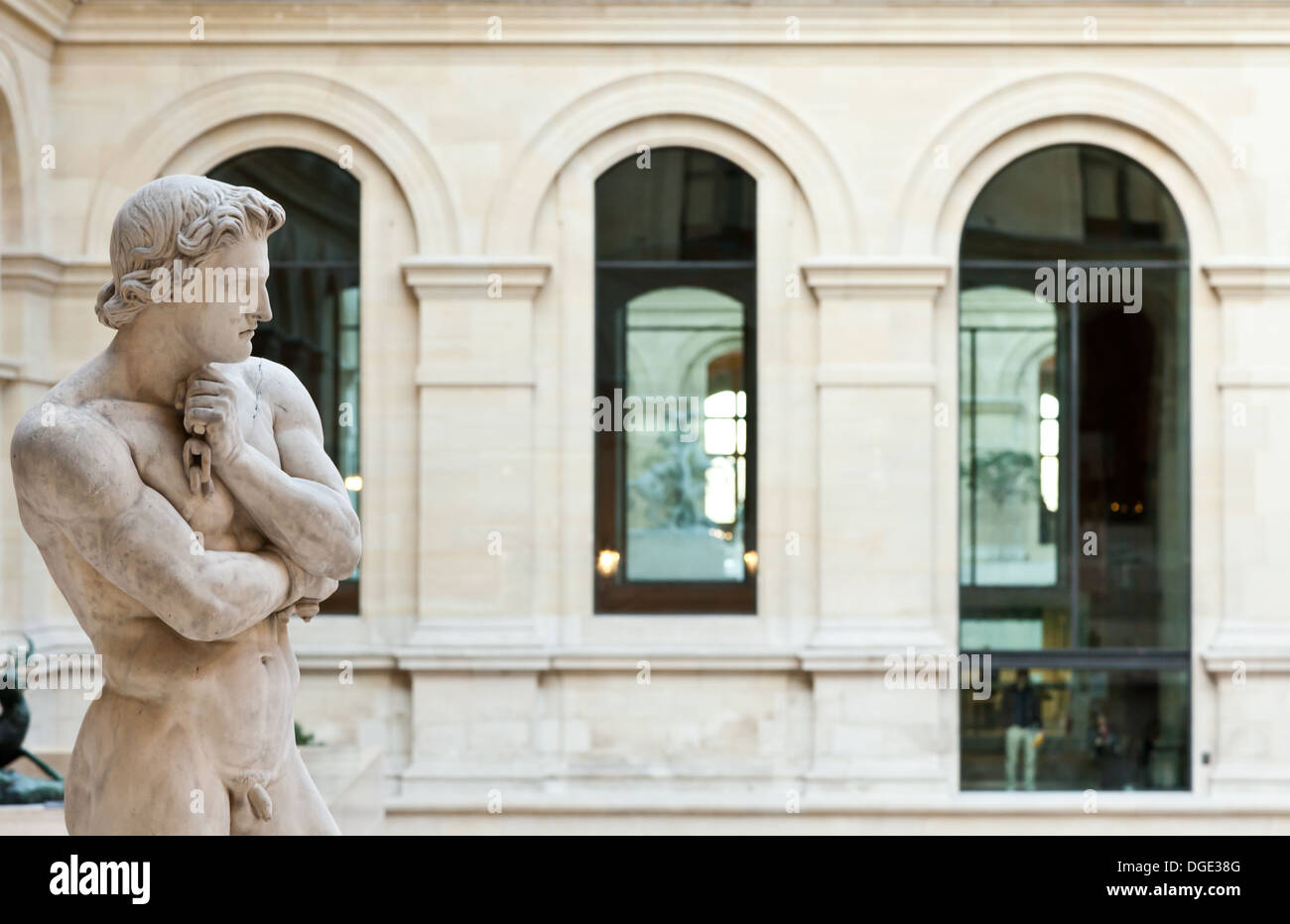 Educational concepts: interior of an European museum Stock Photo - Alamy