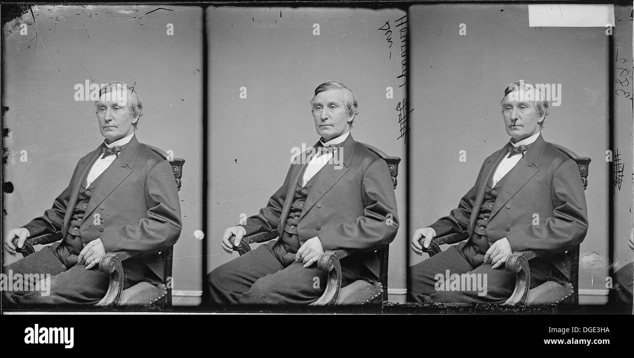 Hon. Jacob M. Howard, Michigan 529848 Stock Photo - Alamy